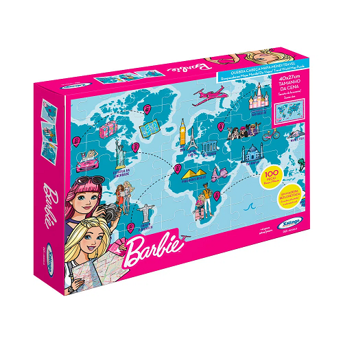 Oba Oba | QC BARBIE MAPA MUNDI TRAVEL