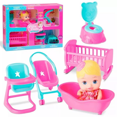 Oba Oba | BONECA LITTLE DOLLS CASINHA