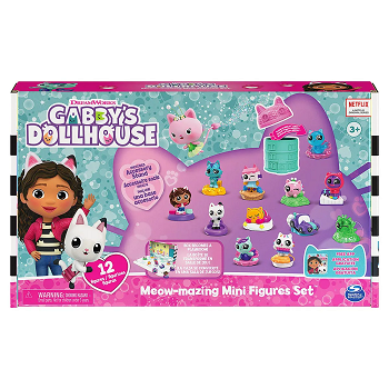 Oba Oba | GABBYS DOLL HOUSE SET MINI FIGURAS MEOW MAZING