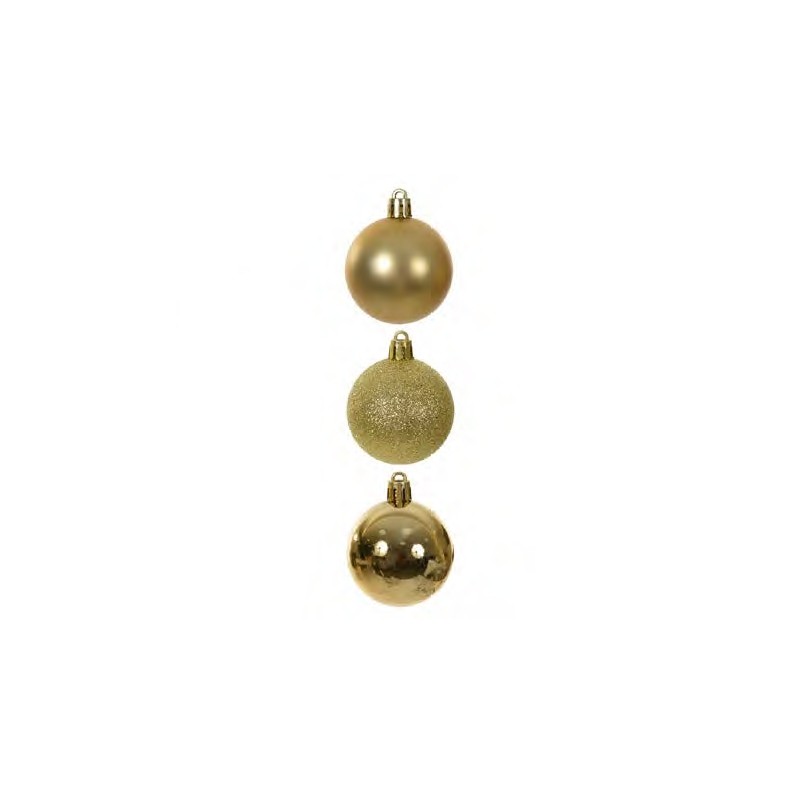 Oba Oba | BOLA MISTO TUBO C/12 UND DOURADO 5CM